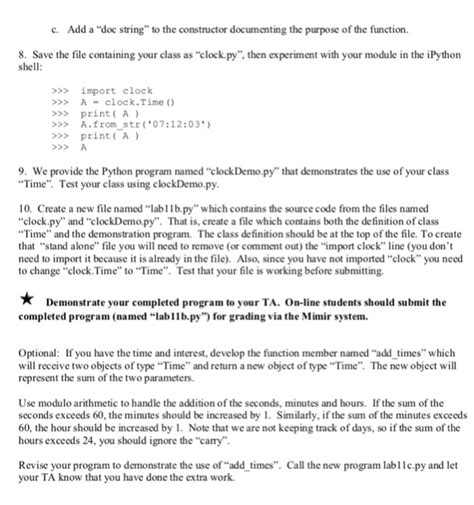 Solved Lab Exercise 11 Assignment Overview You Will Work