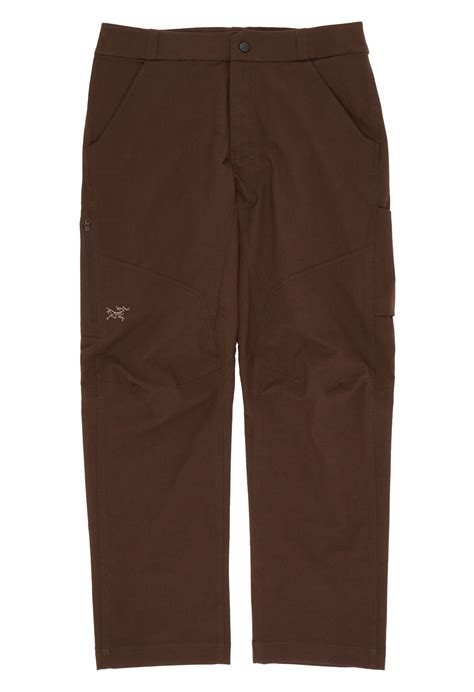 Arcteryx Mens Cronin Cotton Pants Carob Outsiders Store Uk