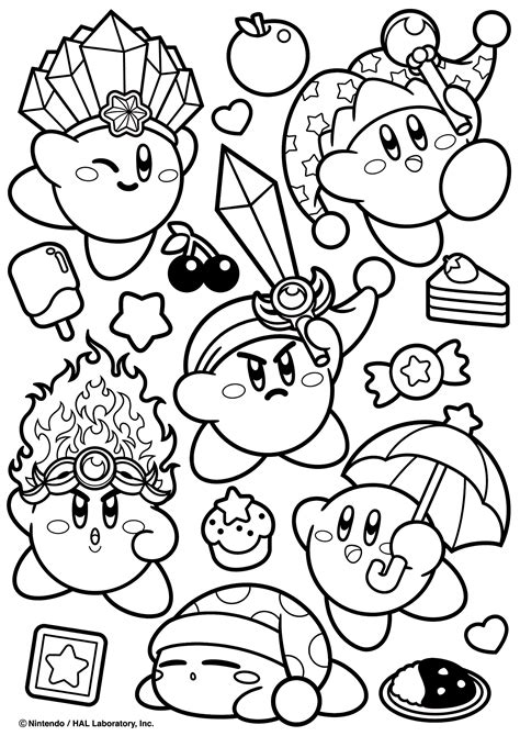 Kirby Printable Coloring Pages [2025]