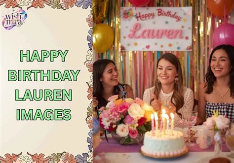 209 Happy Birthday Lauren Images 2026