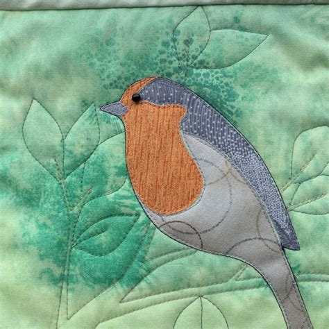Bird Applique Pattern Etsy