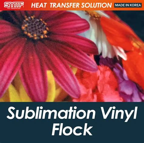Smtf Sublimation Flock Htv Easy Weeding And Assorted Colors
