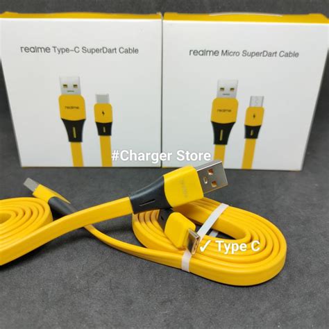 Kabel Data Realme Super Dart Vooc W Micro Usb Type C Lazada Indonesia
