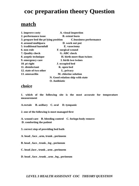 coc_2-1-1 | PDF | Health Care | Health Sciences
