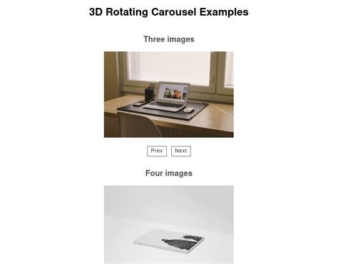 js css3制作3d旋转图片切换代码