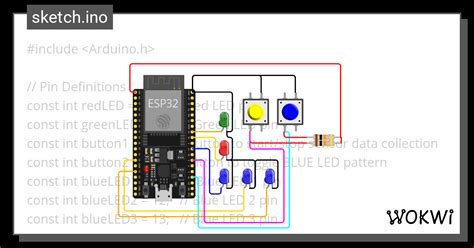 Assignment 01 Wokwi ESP32 STM32 Arduino Simulator