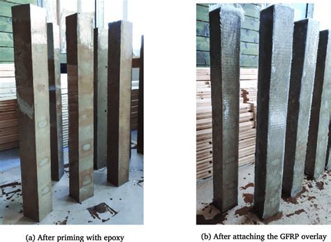 The Application Of External Gfrp Strengthening To Concrete Columns Download Scientific Diagram