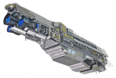 Awesome Custom Unsc Infinity Made Of Mega Bloks Concept Ships Mega