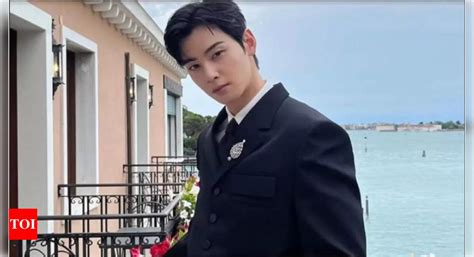 Cha Eun Woo Mesmerizes At Chaumet Gala Dinner In Italy K Netizens Declare Him A Prince