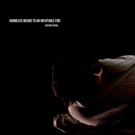 Harmless Means To An Inevitable End Anthony Riegel