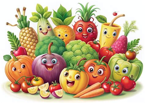 Political Cartoon Fruits And Vegetables