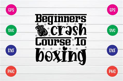 Beginners Crash Course To Boxing Svg So Fontsy