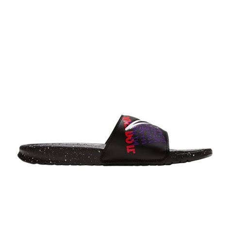 Nike Benassi Slide Size 8 Planet Of Hoops Cw2618 050 Solesense