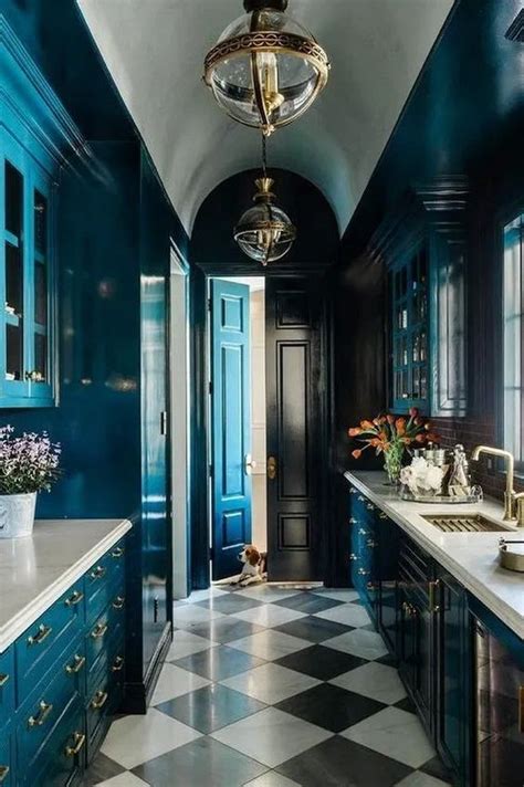 Best Colors For Galley Kitchens House Design Interior Design Home