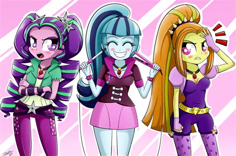 Dazzlings Makeover By Riouku On Deviantart