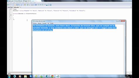 Recorrer Un Array Con Bucle Foreach Php Youtube