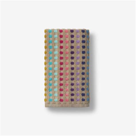 The Company Store Spectrum Multicolored Geometric Cotton Single Hand
