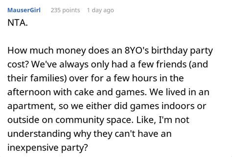 Mom Decides To Throw Her Daughter A Separate Birthday And Not Have A Double Party With Her Niece