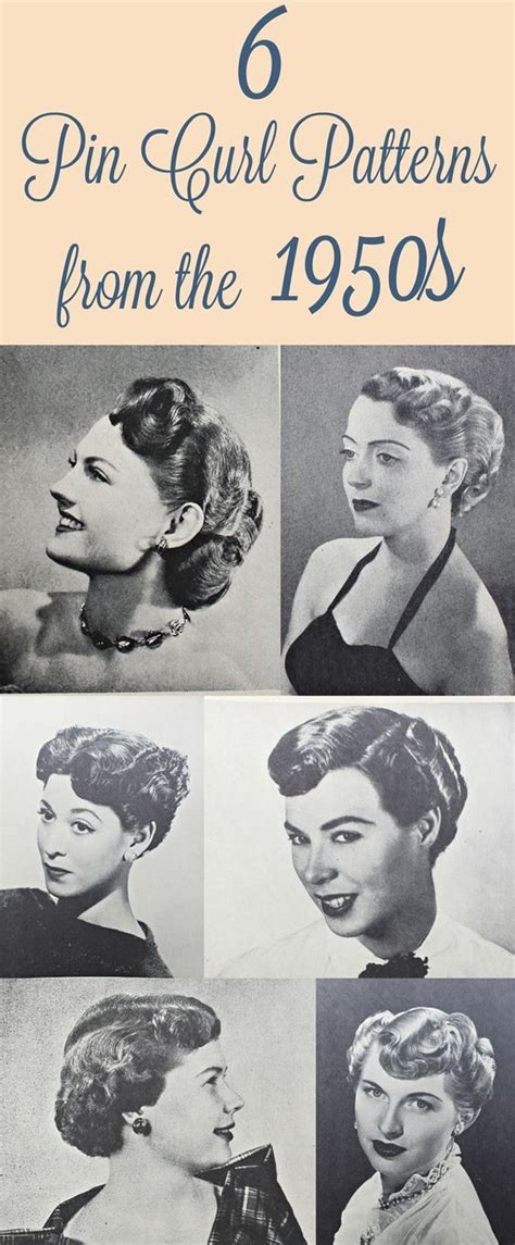 vintage curl patterns