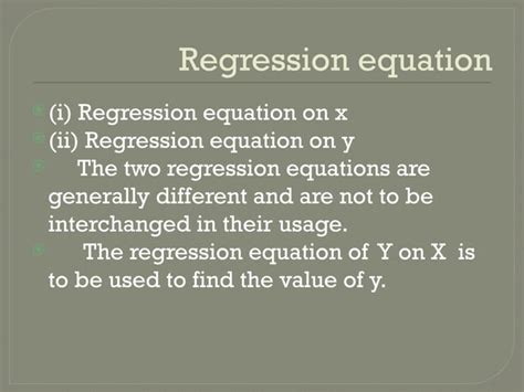 Business Tools Unit 3 Pptx Correlation And Regression Ppt