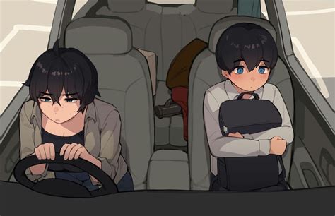 นั่งรถกลับบ้านกับน้องชาย [pepper0] Take the car home with my younger brother 1 - doujinmoon
