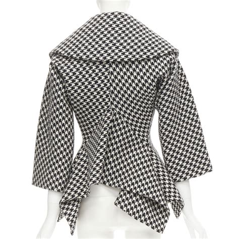 Alexander Mcqueen 2009 Runway Horn Of Plenty Look 1 Houndstooth Jacket