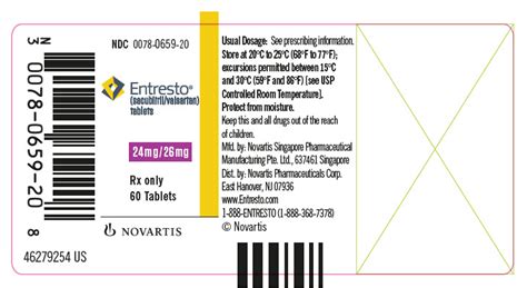 Entresto Package Insert Prescribing Information Moa