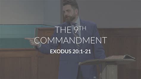 The 9th Commandment Trinity Bible Chapel