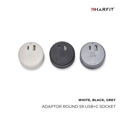 Adaptor Round S9 Usbc Socket Harfit