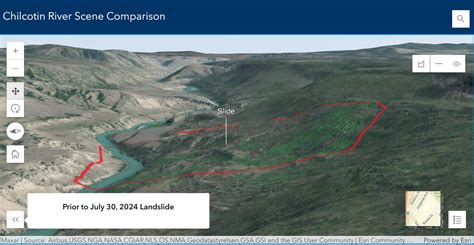 Chilcotin River Landslide Bc Canada Album On Imgur