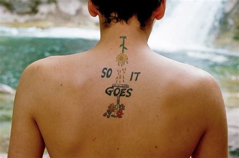 Everything Was Beautiful And Nothing Hurt Tattoo