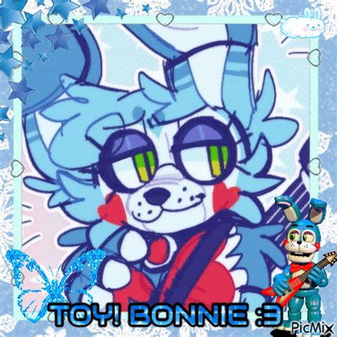 Toy Bonnie Fnaf Free Animated  Picmix