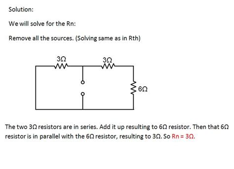 Norton Theorem Electrical Circuits 1