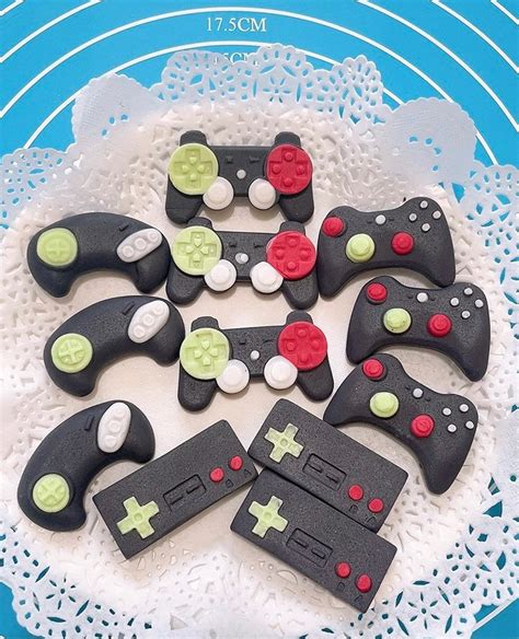 Games Controller Cake Topper Cupcakes Game Controller Topper Game Controller Decorationvideo