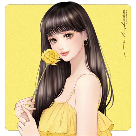 Safebooru 1girl Artist Name Brown Eyes Brown Hair Dress Earrings