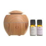 Shop For Aroma Home Sleep Well Usb Diffuser With 2x9ml Essential Oils