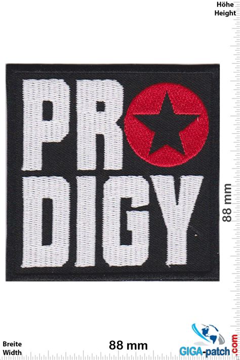Prodigy Prodigy Logo Patch Back Patches Patch Keychains