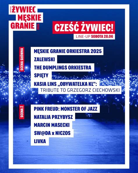 Męskie Granie 2025 Line Up Z Podziałem Na Miasta I Dni Teraz Muzyka