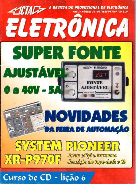 Cta Eletrônica 22 Out1997 Datassette