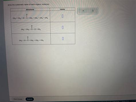 Answered Write The Systematic Name Of Each… Bartleby