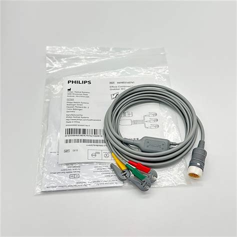 Original Efficia Combined Cable 3 Leadset Grabber Iec 989803160741