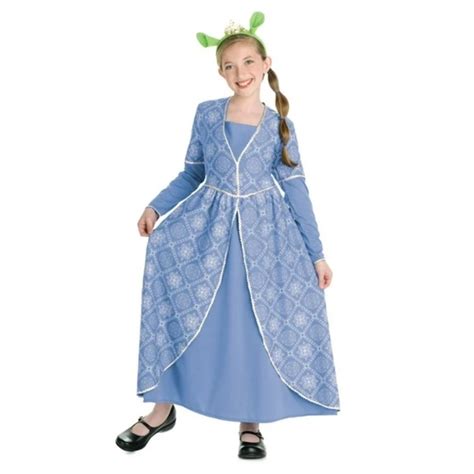 Dreamworks Costumes Dreamworks Shrek Princess Fiona Costume Dress