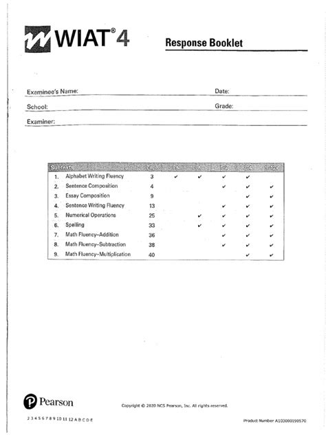 Wiat 4 Response Book Pdf