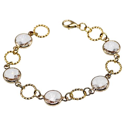 Glass Links Bracelet The Beadery