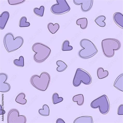 Cute Purple Wallpaper Pattern