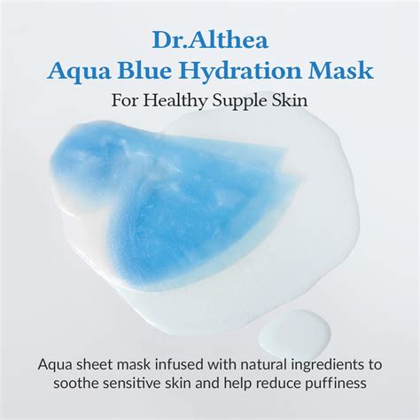 Dralthea Aqua Blue Hydration Mask Ballagrio