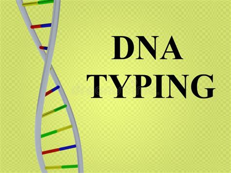 Dna Typing Stock Illustrations 57 Dna Typing Stock Illustrations