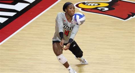 Charitie Luper Womens Volleyball University Of Louisville Athletic