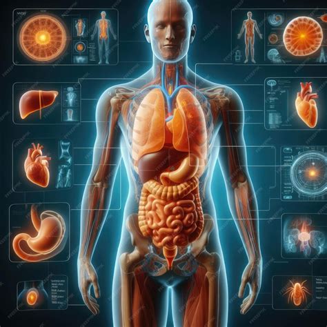 Premium Photo Inside Human Body And Organs 3d Renders Realistic Anatomy