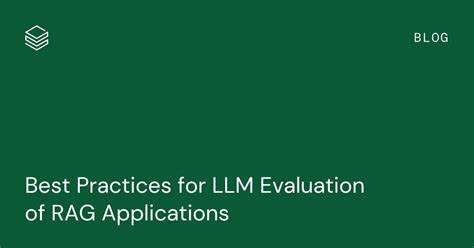 databricks on linkedin best practices for llm evaluation of rag